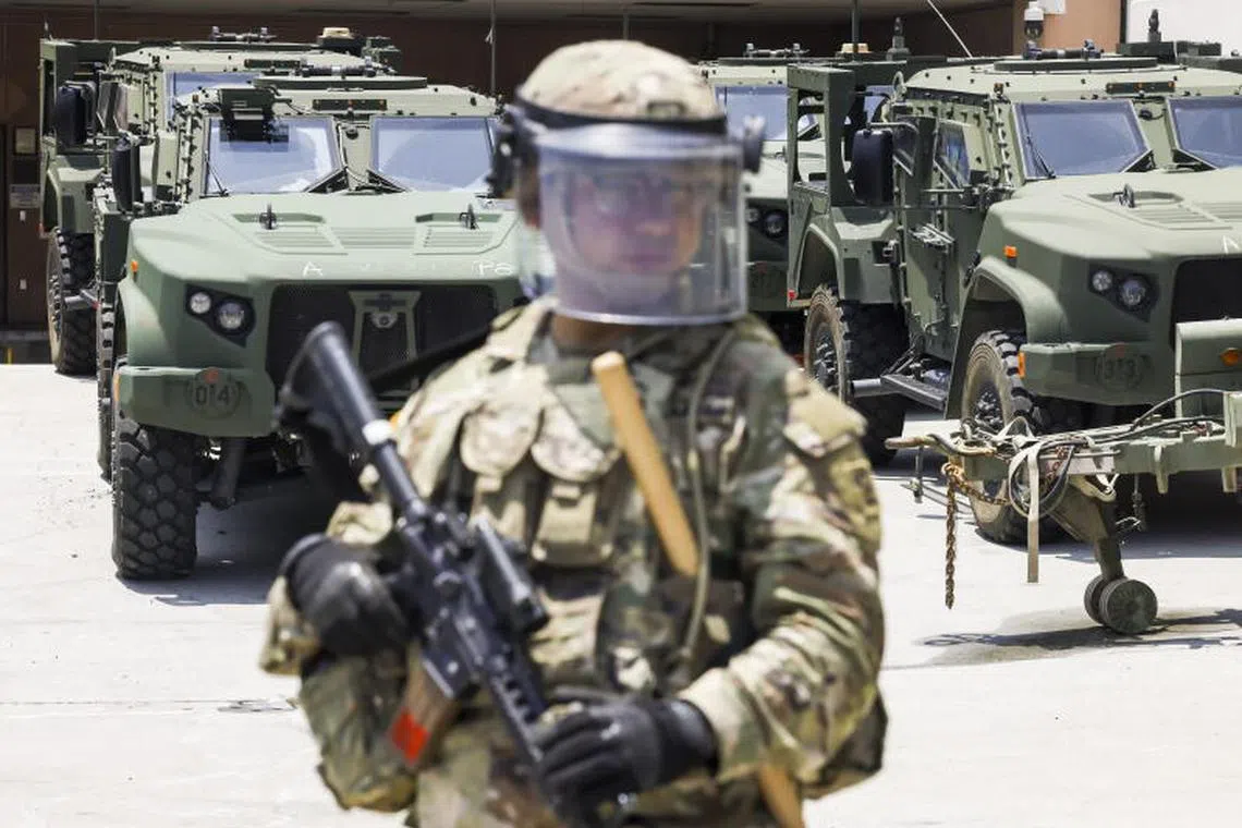 National Guard deployed in Los Angeles amid protests against ...