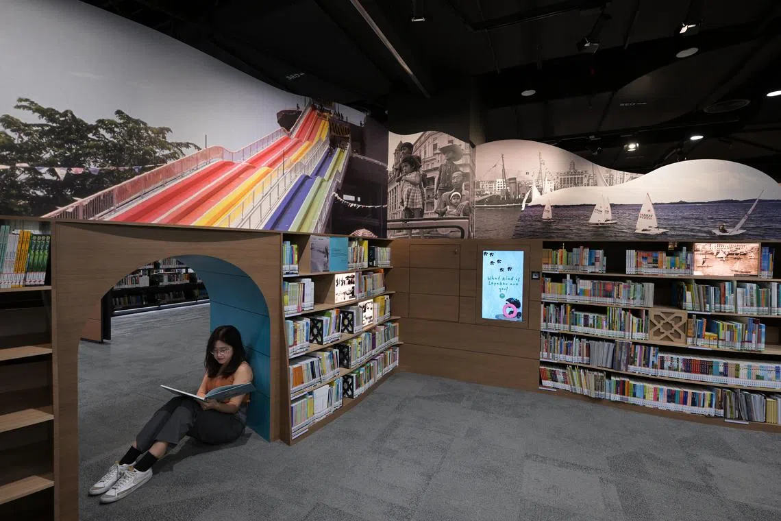 Central Public Library reopens with new marine biodiversity space ...