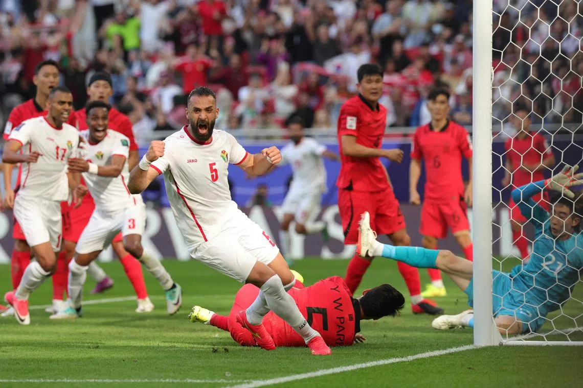 South Korea salvage Asian Cup draw, as Bahrain leave it late to beat ...