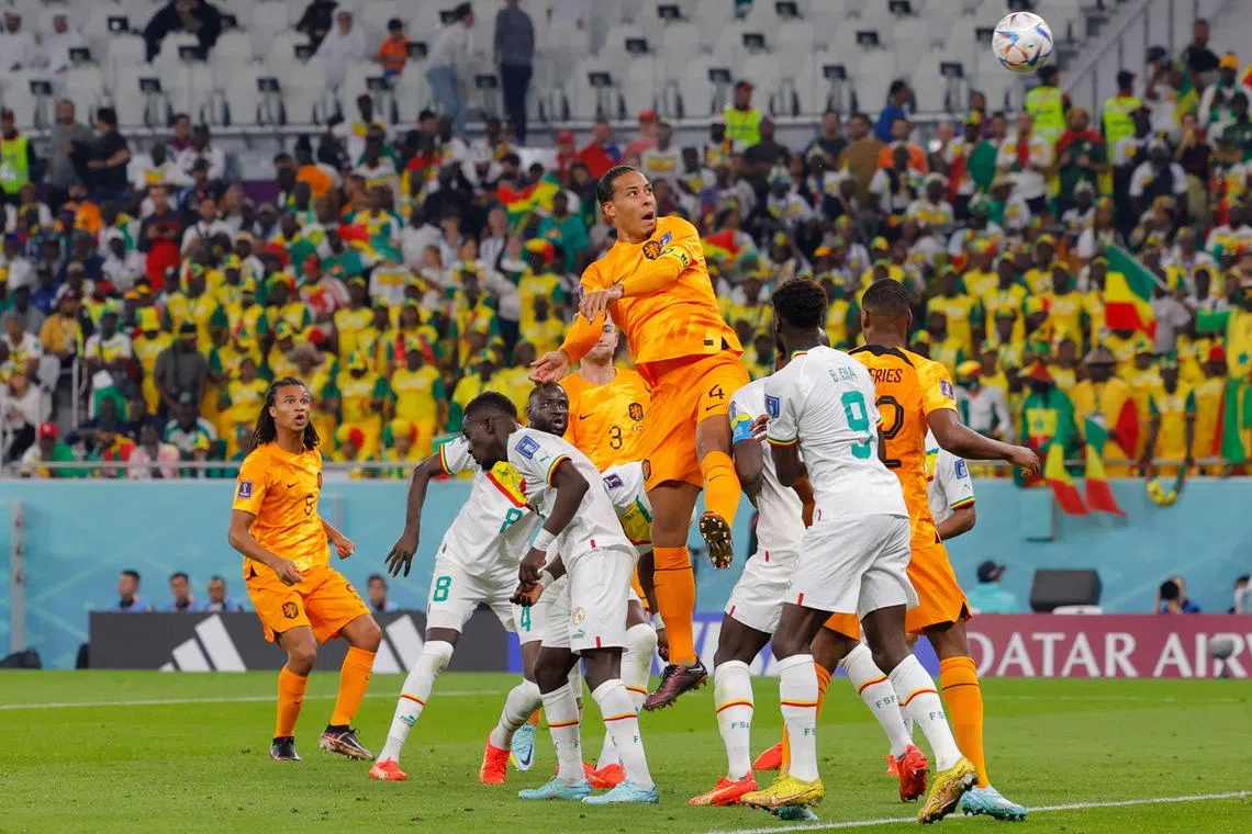 World Cup: Dutch 'must do better' despite beating Senegal, says van ...