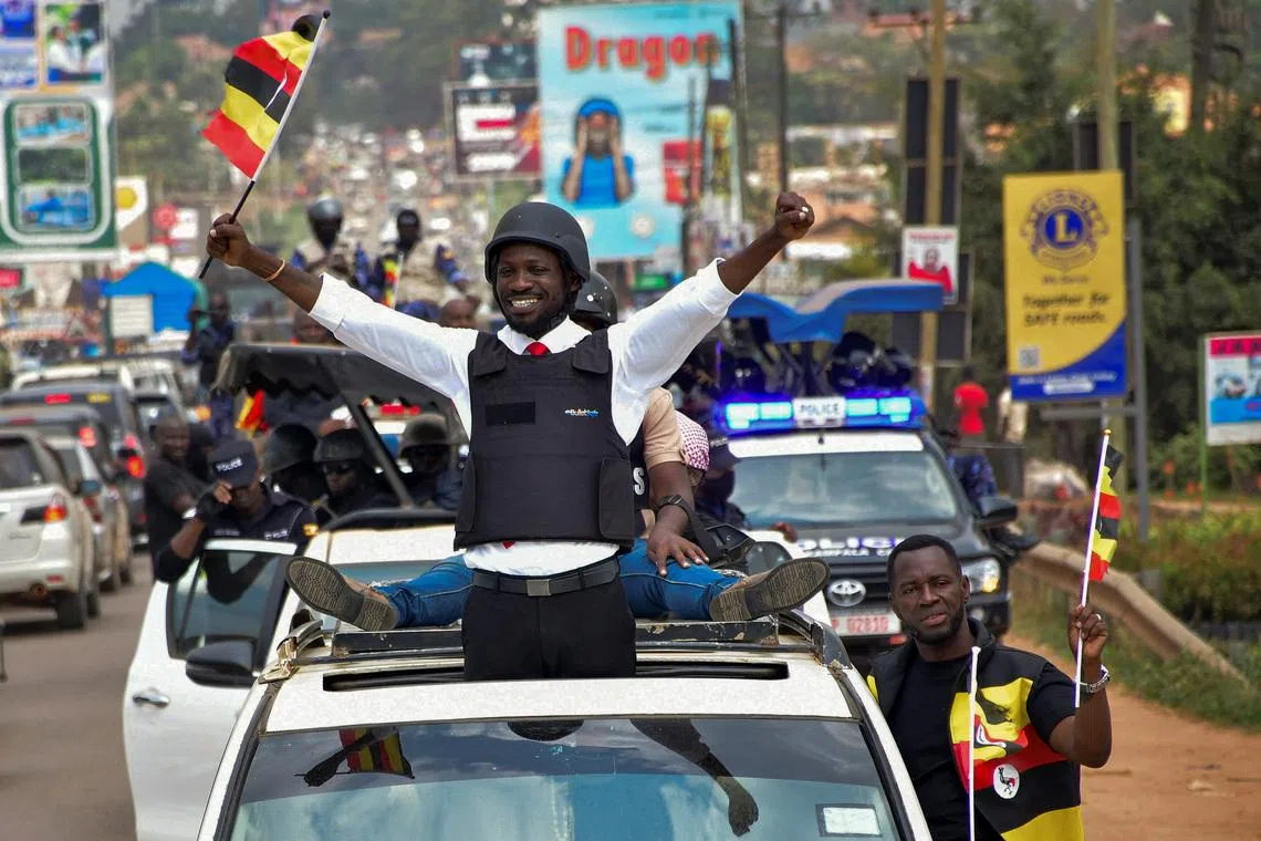 Pop star Bobi Wine sets sights on Ugandan presidency despite campaign ...
