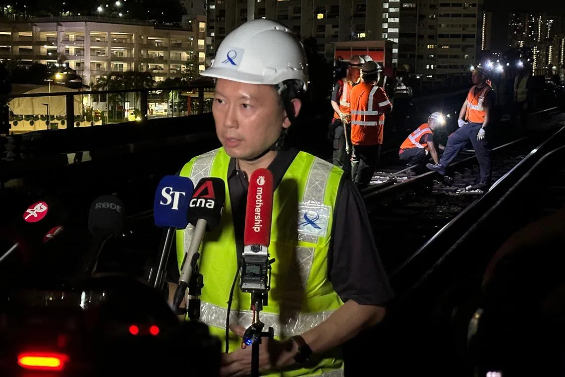 Train disruption on EWL to last several more days; SMRT aims to restore ...