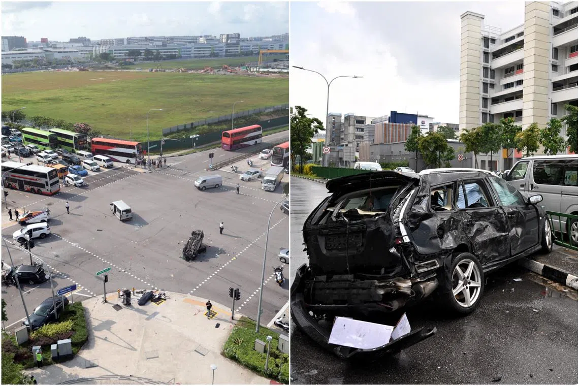Tampines fatal accident: Driver to be charged on April 25 | The Straits ...