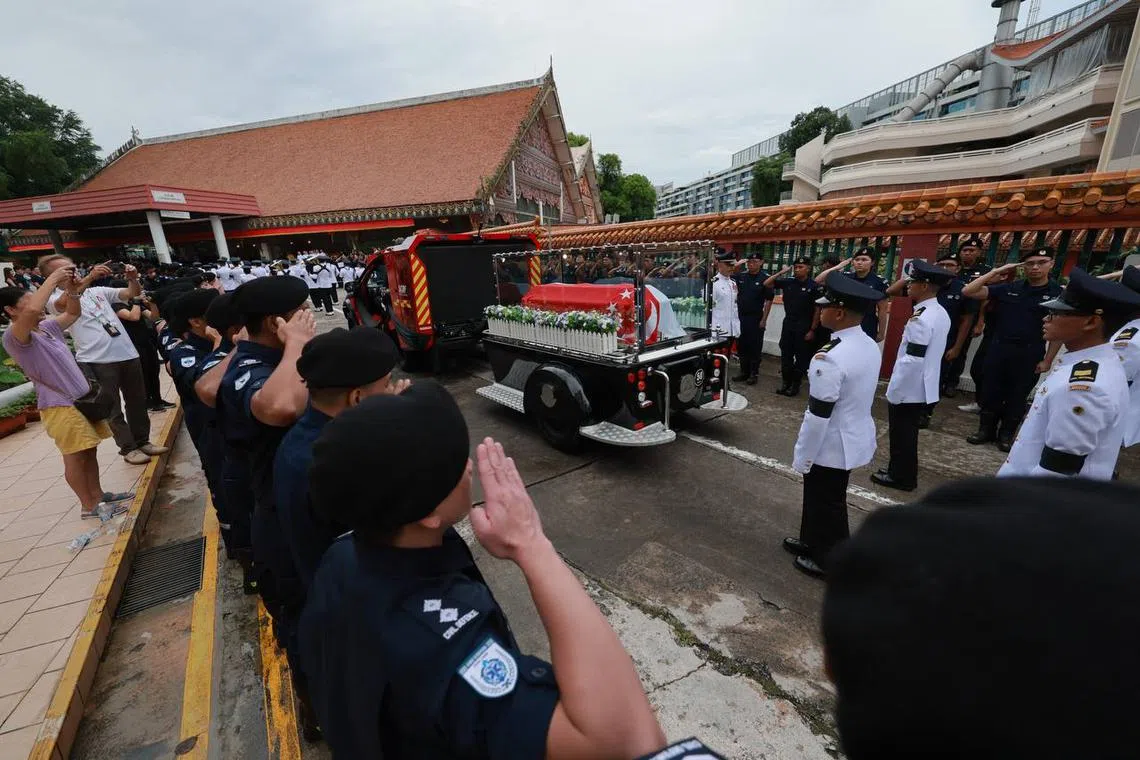 SCDF firefighter Kenneth Tay cremated after making ‘the ultimate ...