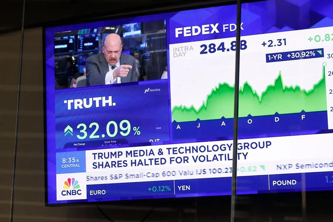 Trump’s media company valued at nearly $13b as shares surge in Nasdaq ...