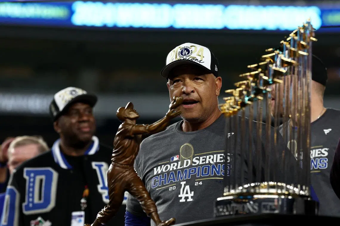 Dodgers beat Yankees in wild World Series finale | The Straits Times