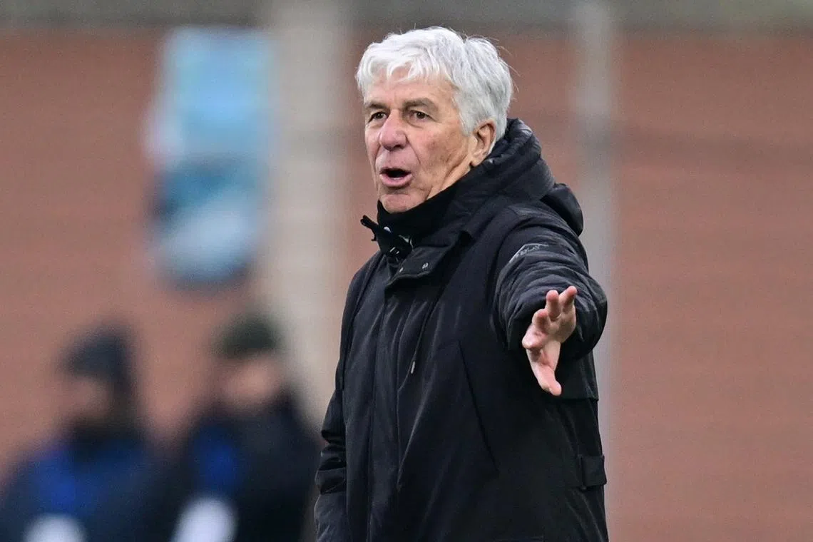 Atalanta set sights on top-eight finish ahead of final game against Barcelona | The Straits Times