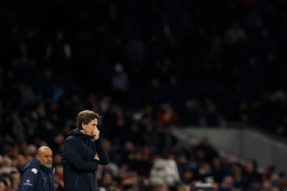 Tottenham's Frank caught up in perfect storm | The Straits Times