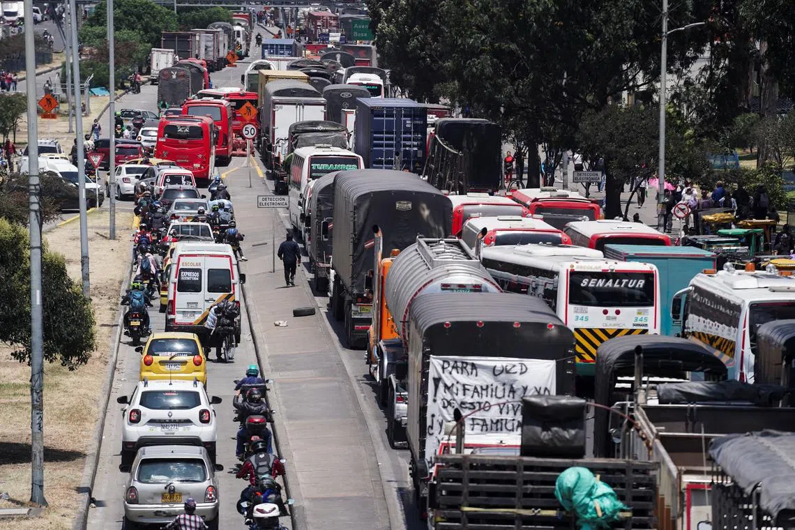 Colombia trucker protests threaten fuel supplies, state oil company ...