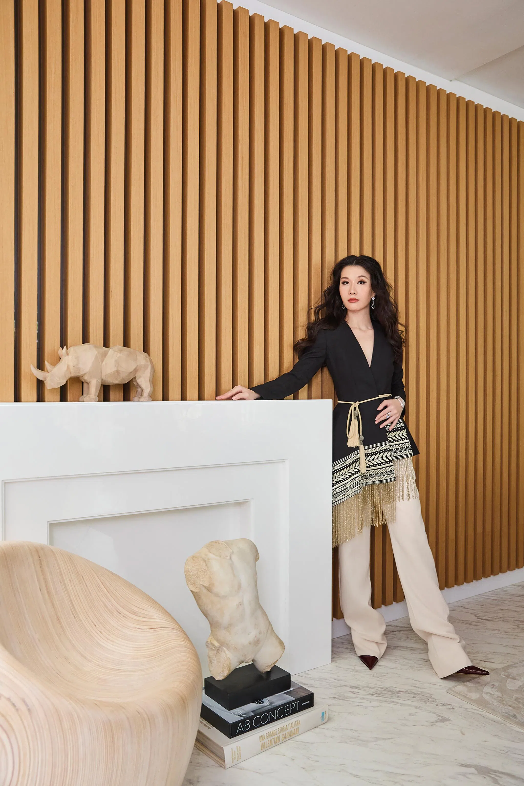 CEO of luxe furniture label Christopher Guy has a cosy home with ...