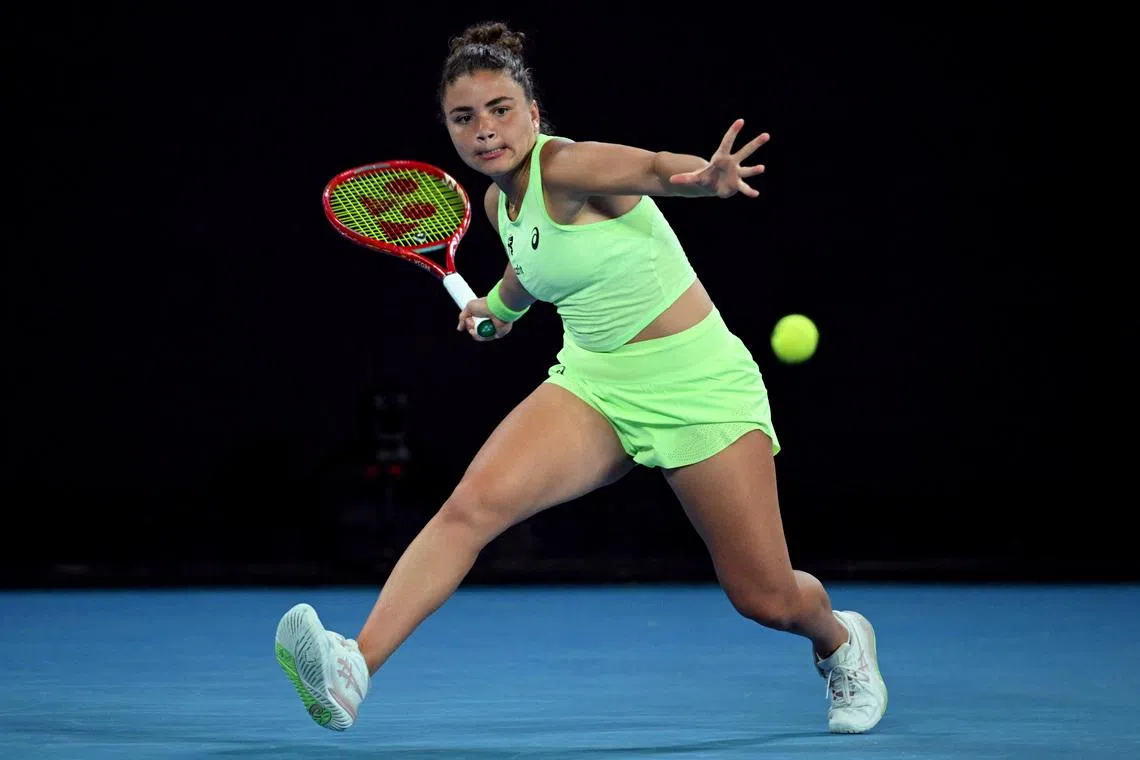 HIGHLIGHTS-Tennis-Australian Open day four | The Straits Times