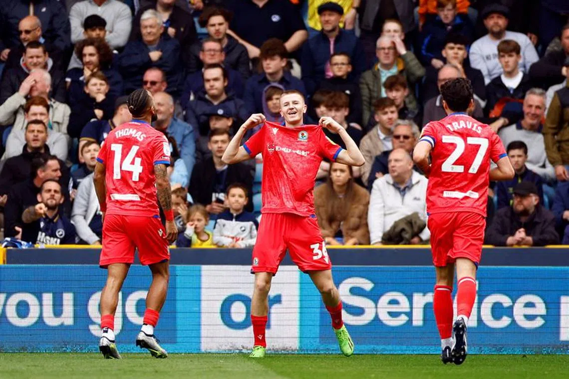 Crystal Palace sign Wharton from Blackburn | The Straits Times