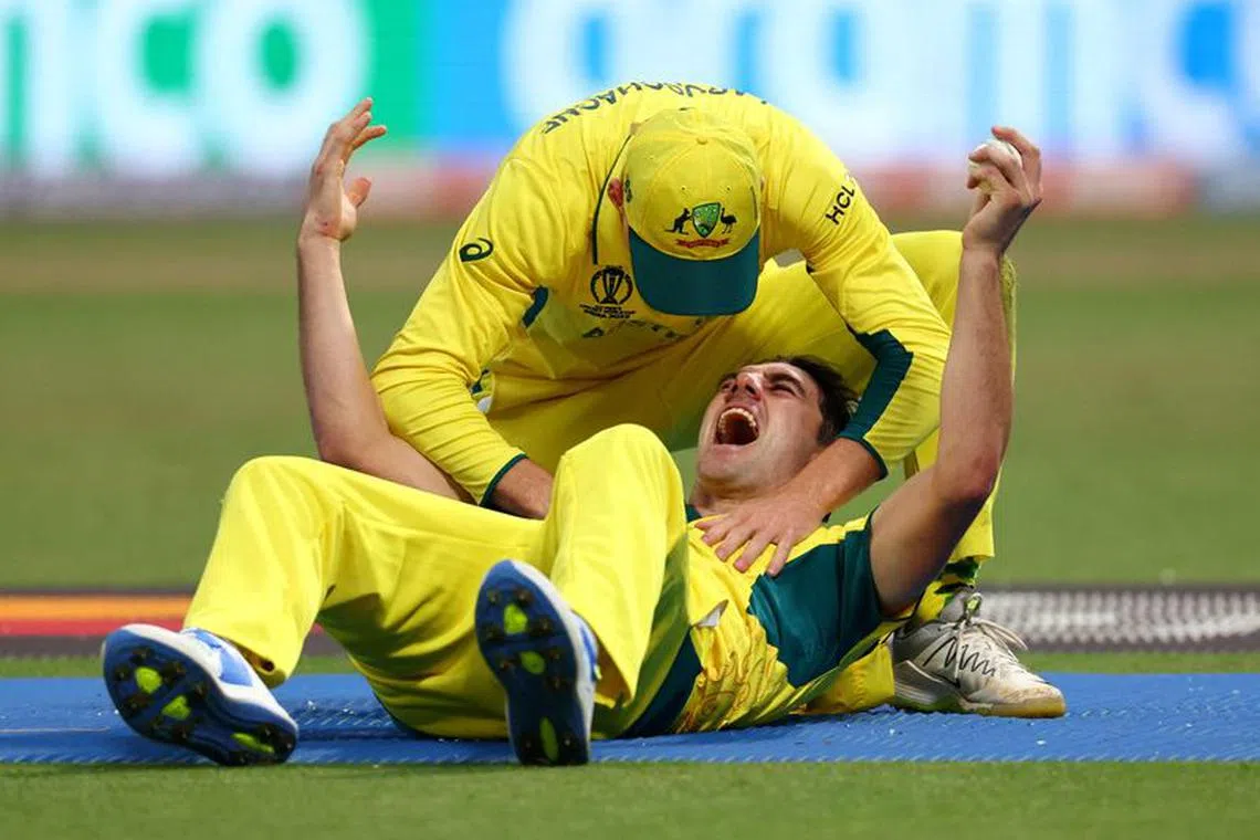 Cummins banishes captaincy queries with World Cup heroics | The Straits ...