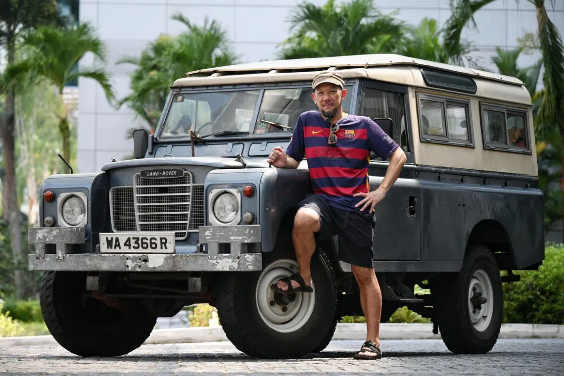 Me And My Car: Cinematographer Tan Yean Loon will never part with his 44-year-old Landie | The ...