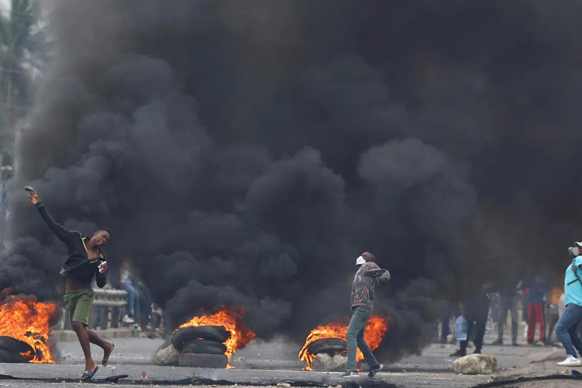 Mozambique police fire tear gas at biggest protest yet against ruling ...
