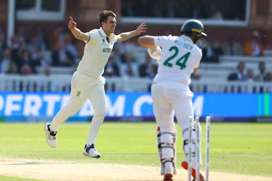 Australia topple S Africa top order to take charge of WTC final | The ...