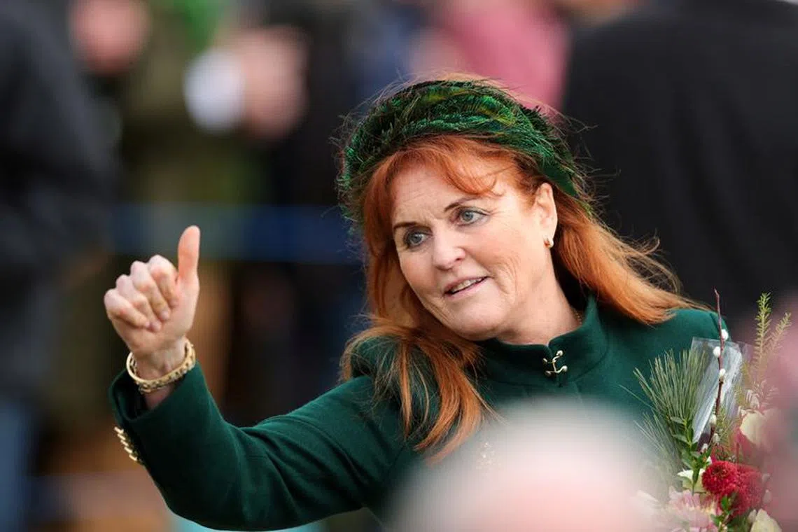 Britain’s Duchess of York diagnosed with skin cancer | The Straits Times