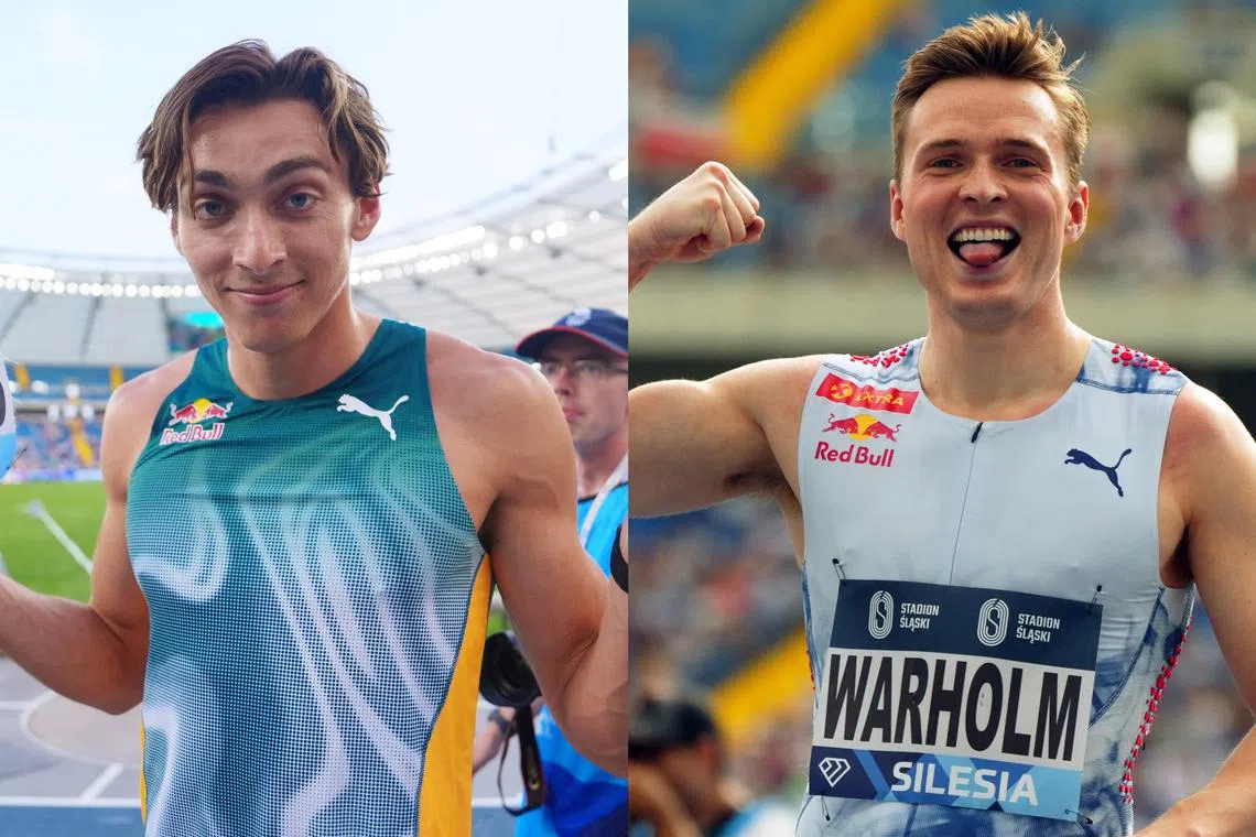 Sprint banter will see Duplantis race Warholm in 100m Zurich exhibition ...