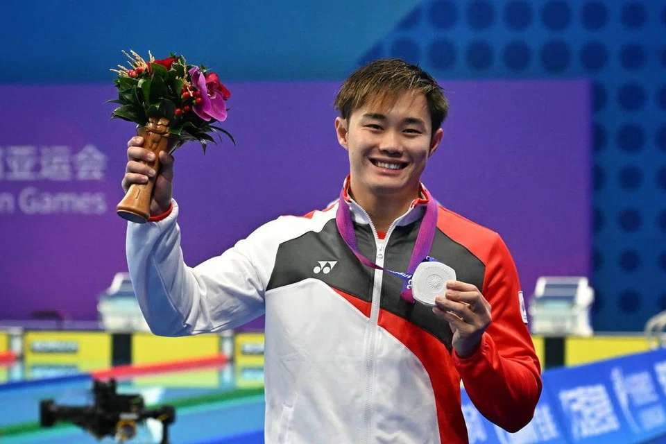 Teong Tzen Wei delivers first swimming medal for Singapore at Hangzhou ...