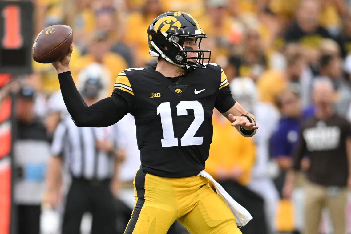 Report: Iowa QB Cade McNamara to transfer, seek seventh season | The ...