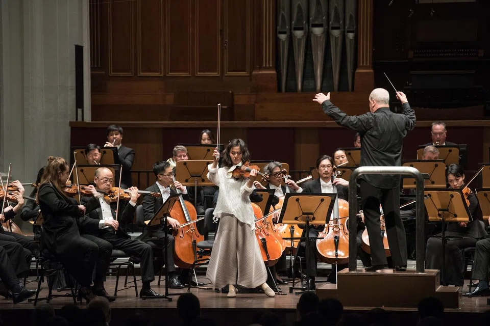 Concert review: Violinist Sayaka Shoji’s outsized tone matches SSO in ...