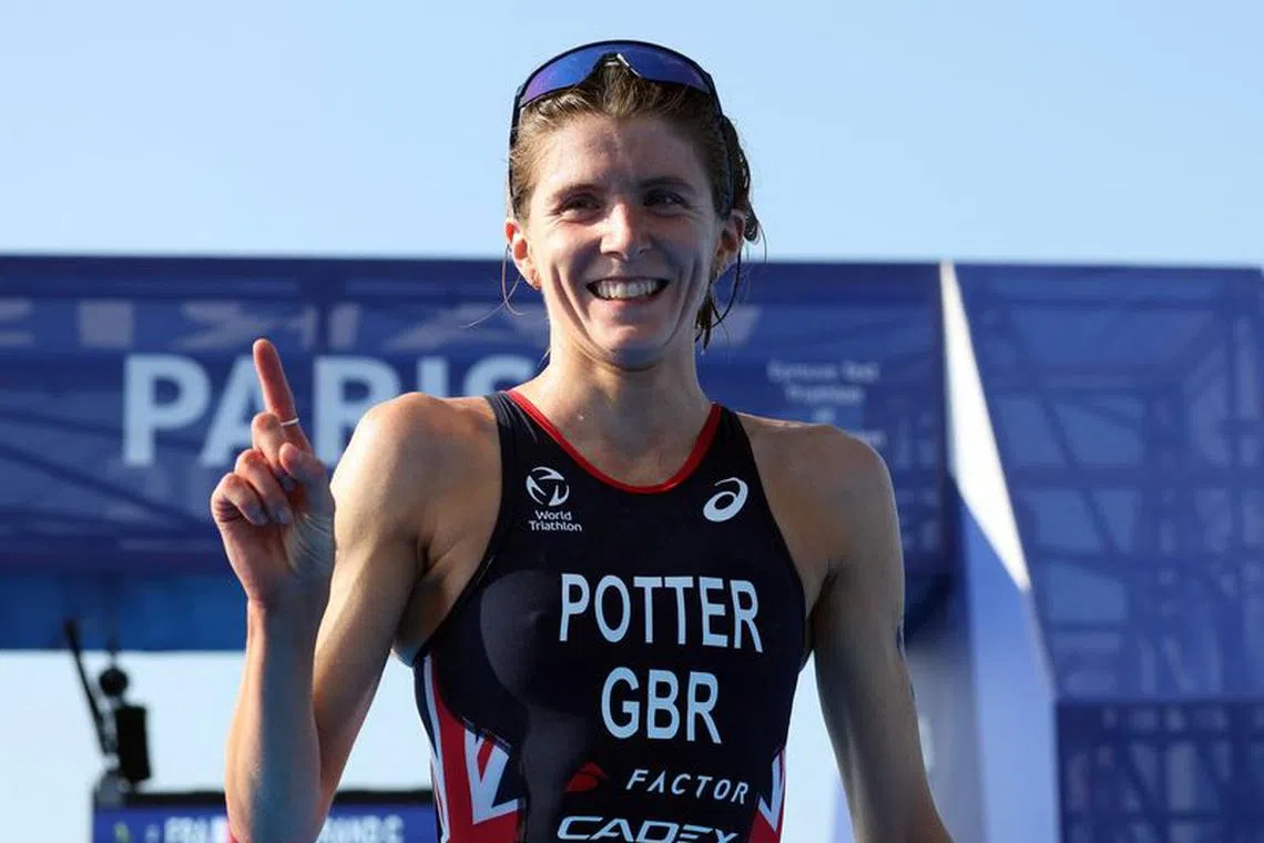 Triathlon-Britain's Potter wins world title after brilliant run | The ...