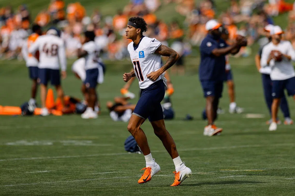 Broncos WR Josh Reynolds wounded twice in shooting | The Straits Times