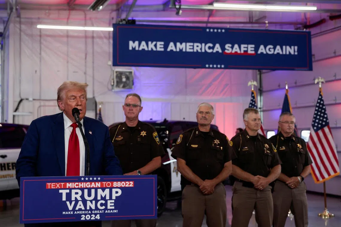 Sheriffs push Trump's 'migrant crime' message with scant evidence | The ...