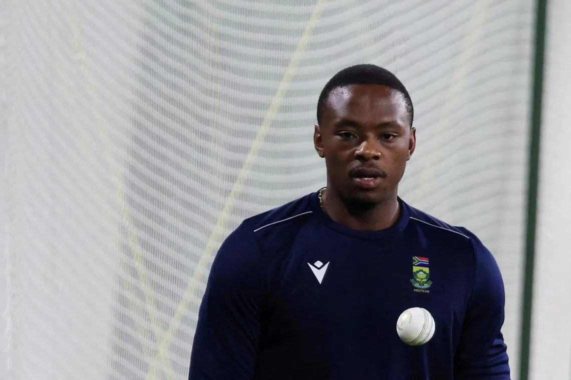 South Africa's Rabada admits to failing drug test | The Straits Times