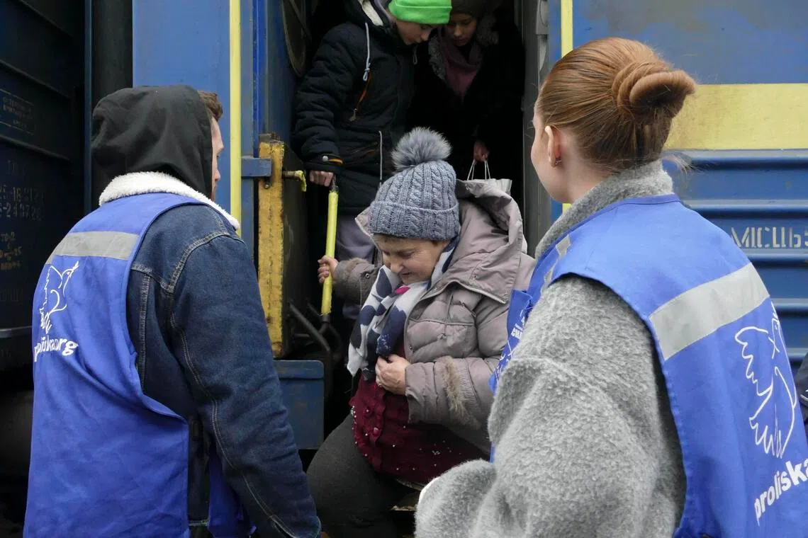 Russian attacks kill six in Ukraine, authorities say | The Straits Times