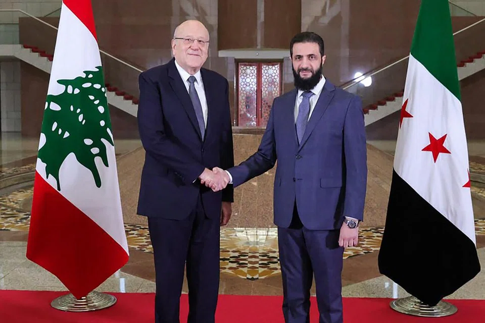 Syria’s al-Sharaa meets Lebanese PM in bid to improve long-fraught ties | The Straits Times