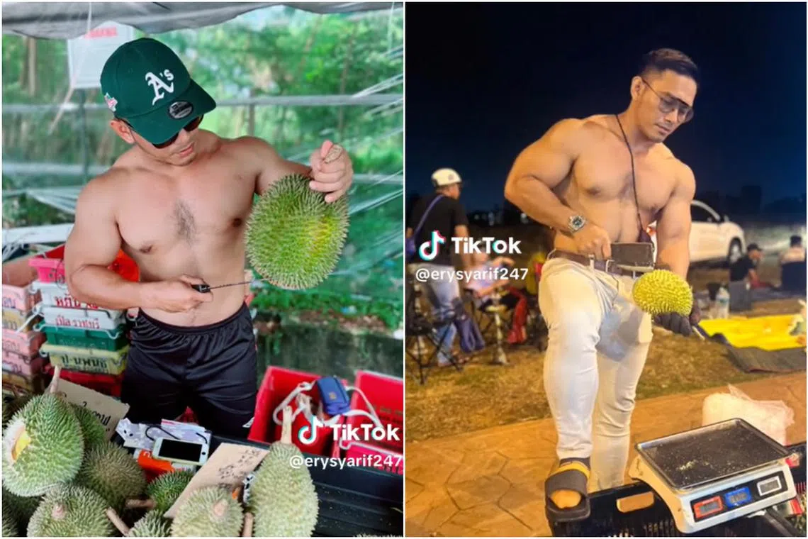 Netizens’ interest spikes as Malaysian durian seller turns up the heat ...