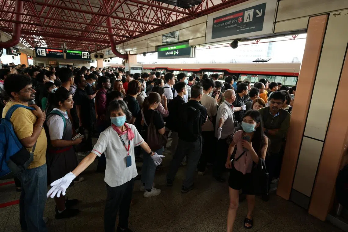 East-West Line MRT services to fully resume on Oct 1; westbound trains to run at slower speeds ...