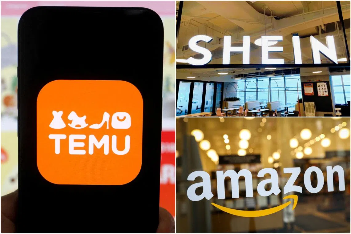 Temu, Shein lag behind Amazon as online holiday shopping ramps up | The ...