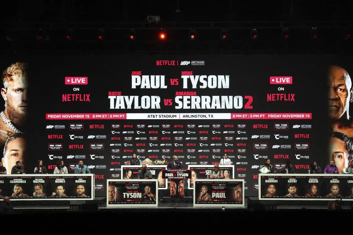 Boxing-Paul vows to knock out Tyson in Texas | The Straits Times
