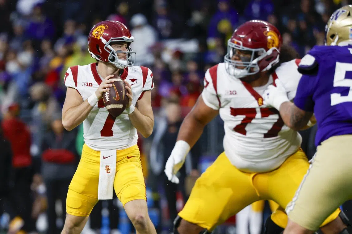 Trojans QB Miller Moss entering transfer portal | The Straits Times