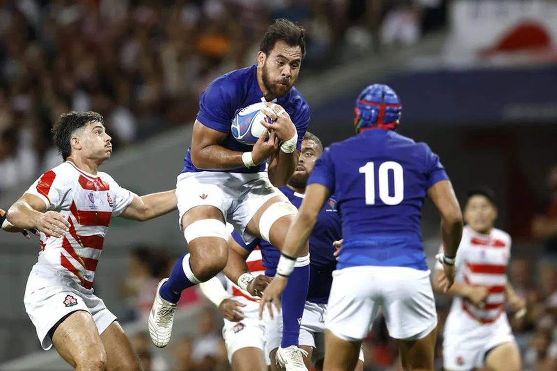 Samoa rue poor discipline in World Cup defeat to Japan | The Straits Times