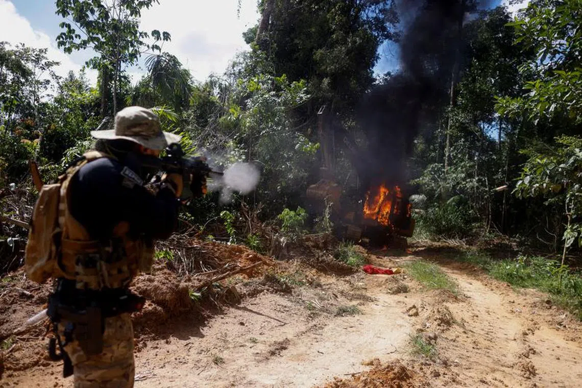 Brazil cracks down as wildcat miners in the Amazon shift their ...
