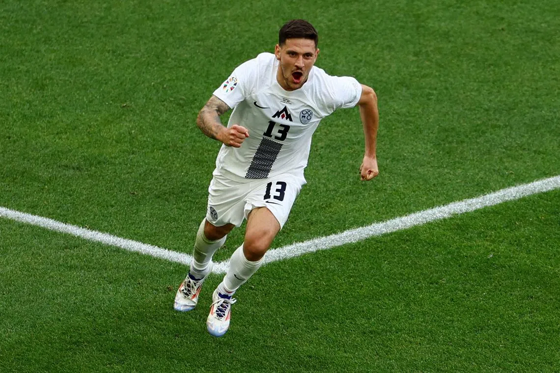 Slovenia score most powerful goal, Denmark longest at Euros so far ...