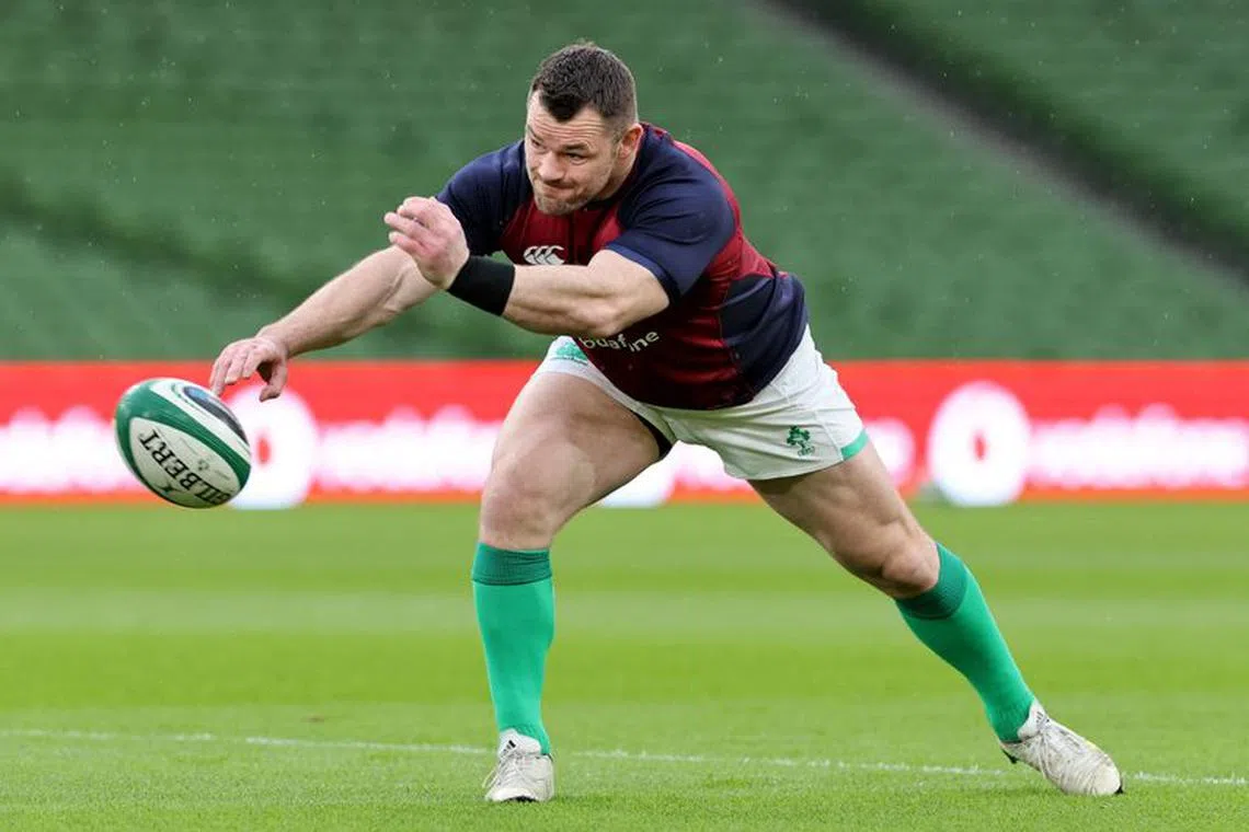 Healy ruled out of otherwise full strength Irish squad | The Straits Times