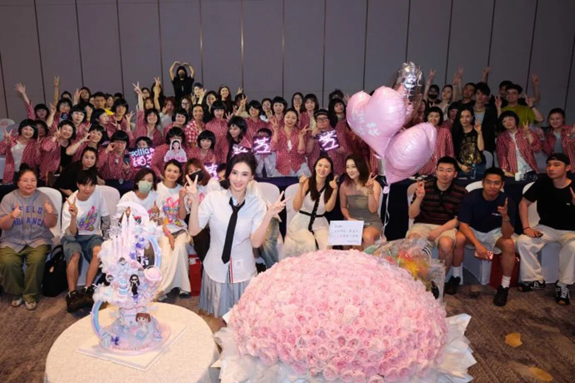 HK actress Cecilia Cheung marks 46th birthday by giving away 46 flight ...