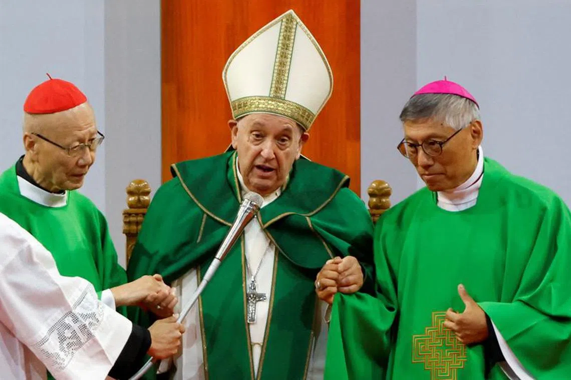 China says it is positive on improving relations with Vatican | The ...