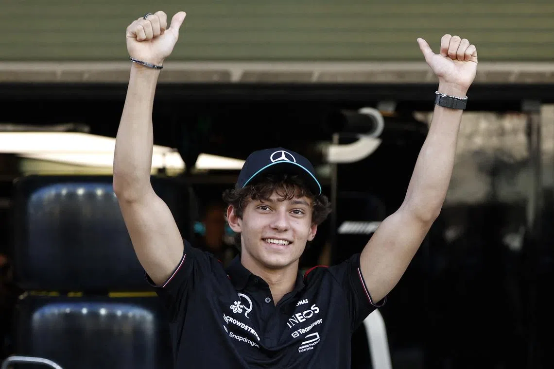 Andrea Kimi Antonelli plans to follow Lewis Hamilton’s advice | The ...
