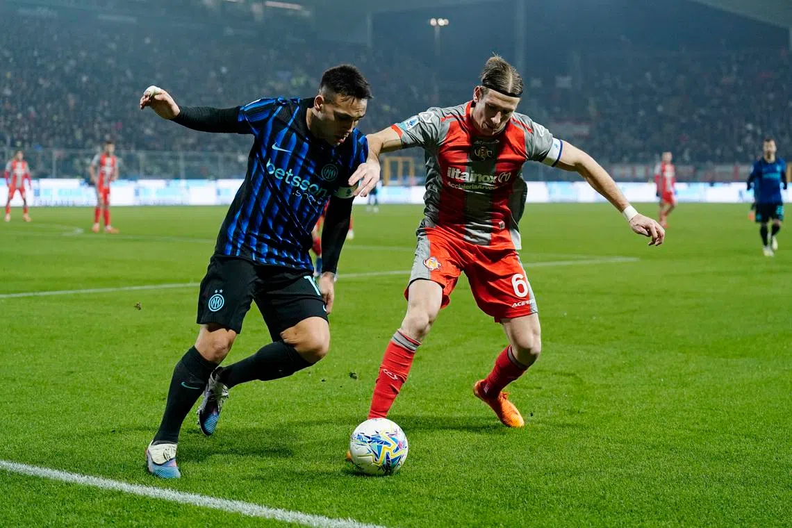 Inter Milan extend Serie A lead after 2-0 win at Cremonese | The ...