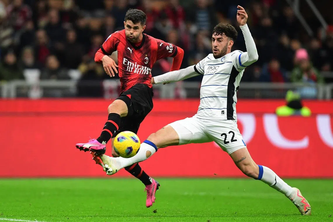 Milan lose ground in title race with home draw against Atalanta | The ...