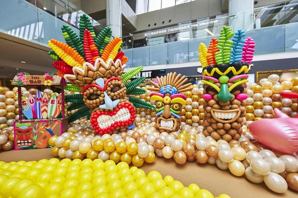 Fun With Kids: Free balloon art display, Rilakkuma-themed activities ...