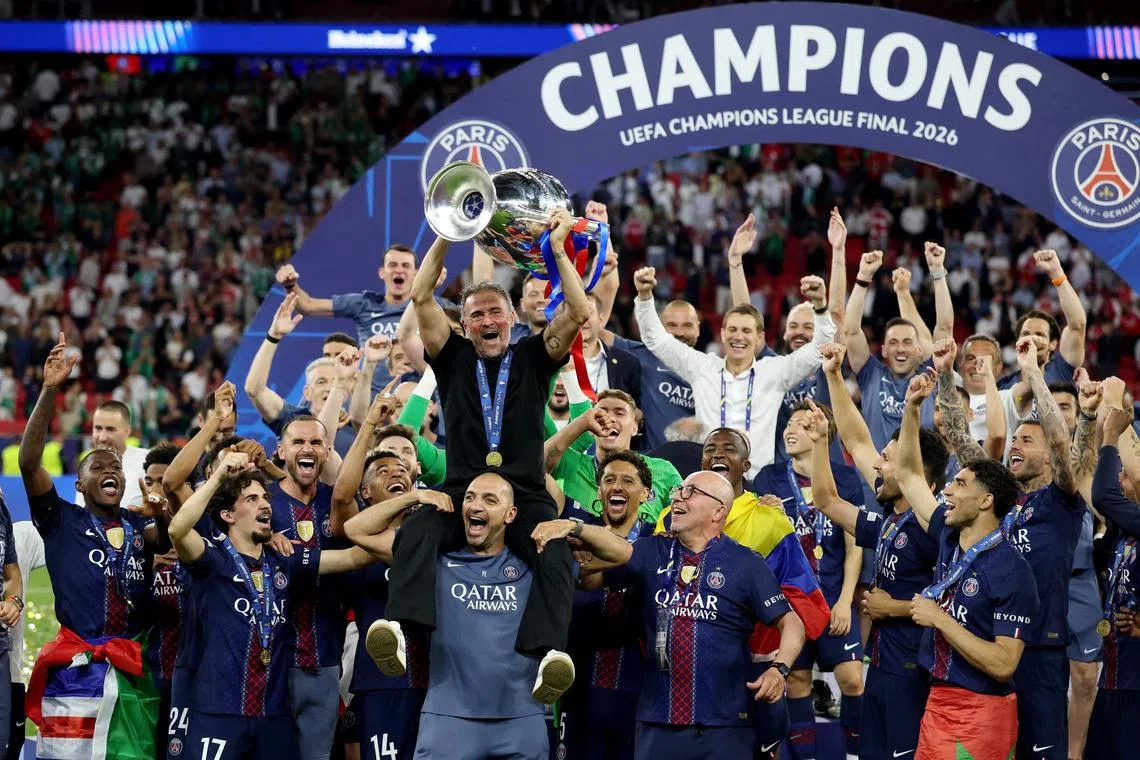 Reaction to PSG's Champions League triumph | The Straits Times