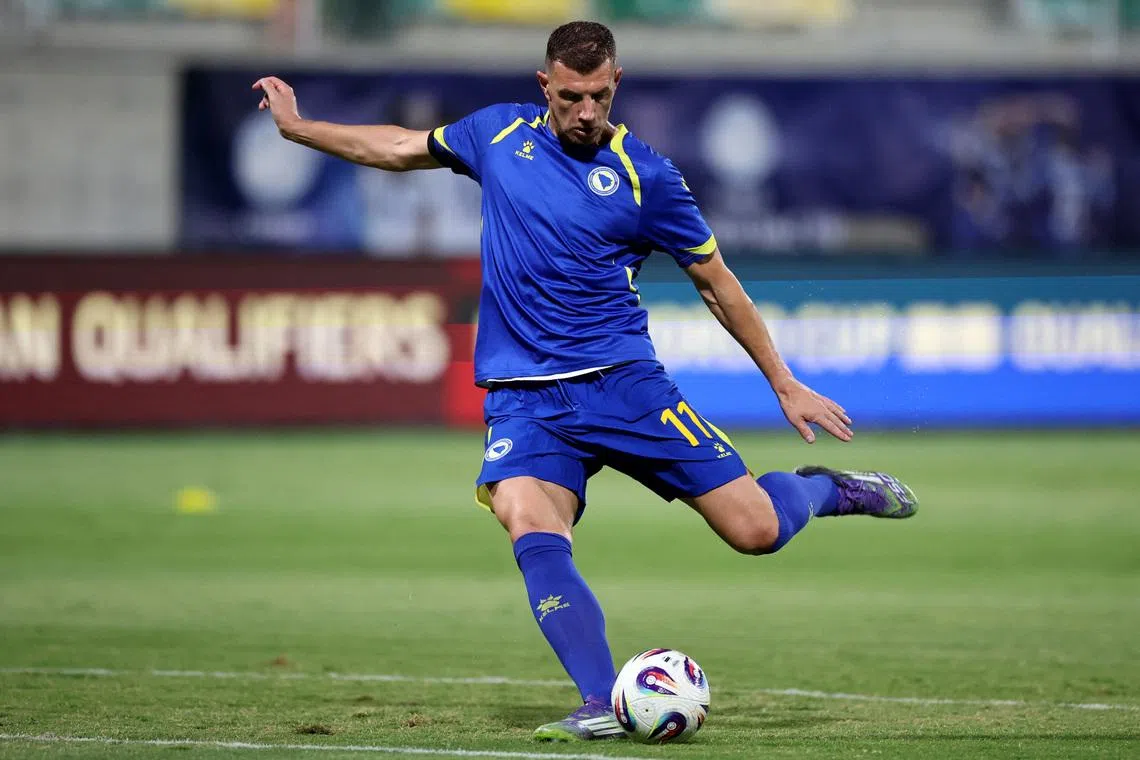 Veteran Dzeko the talisman for Bosnia's new generation | The Straits Times