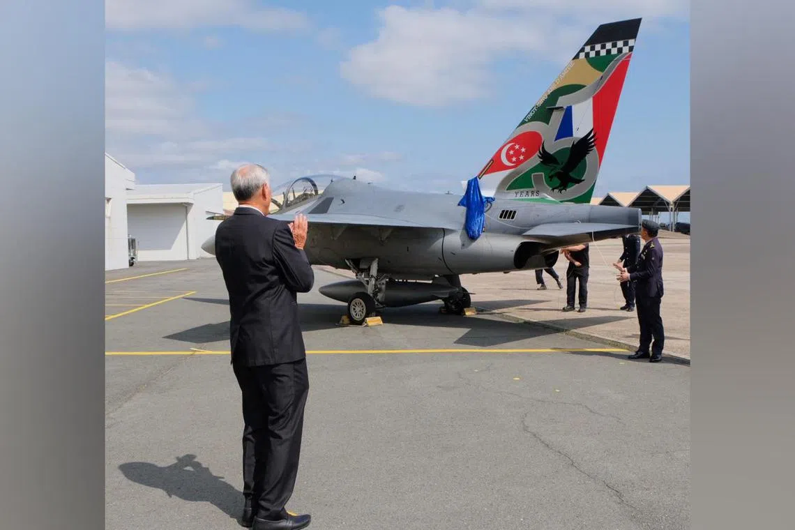 French air base marks 25 years as training ground for RSAF fighter ...