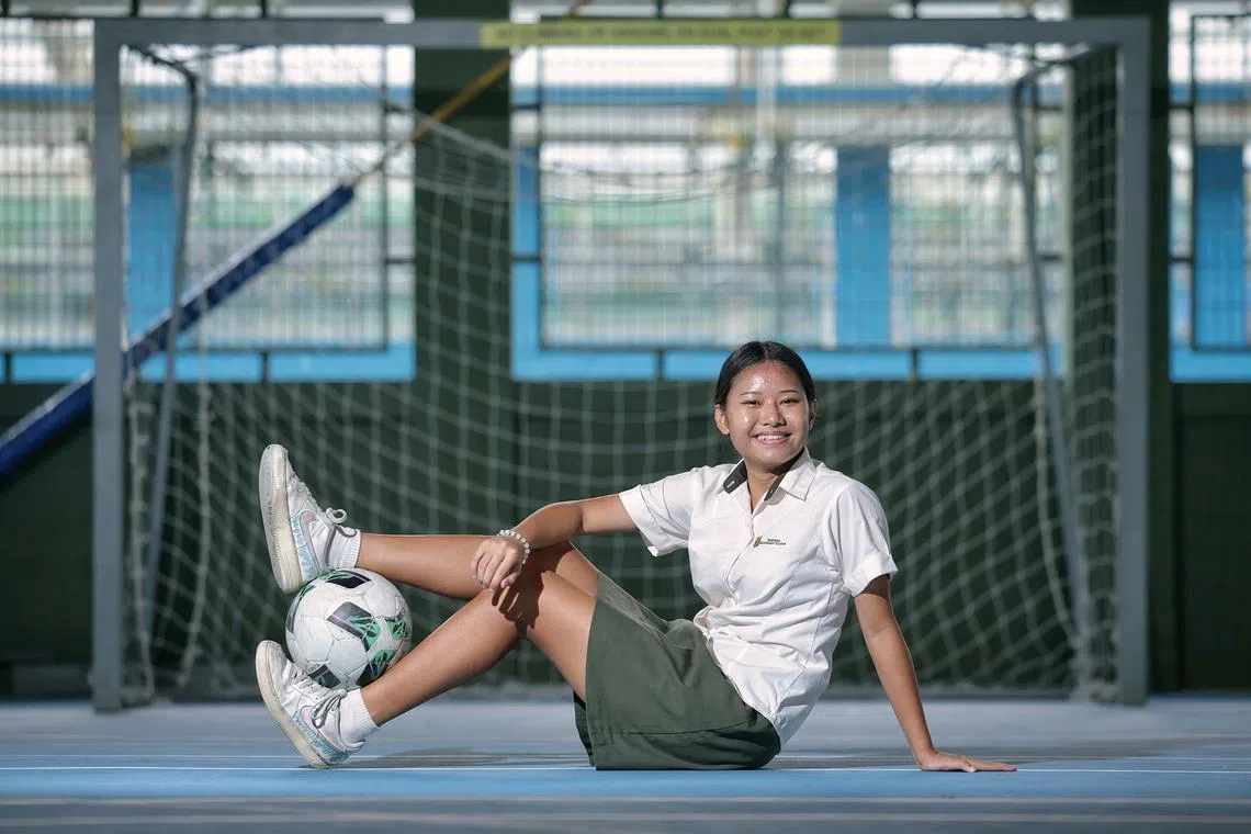 Her love for football drove her to score at N levels, with support from ...